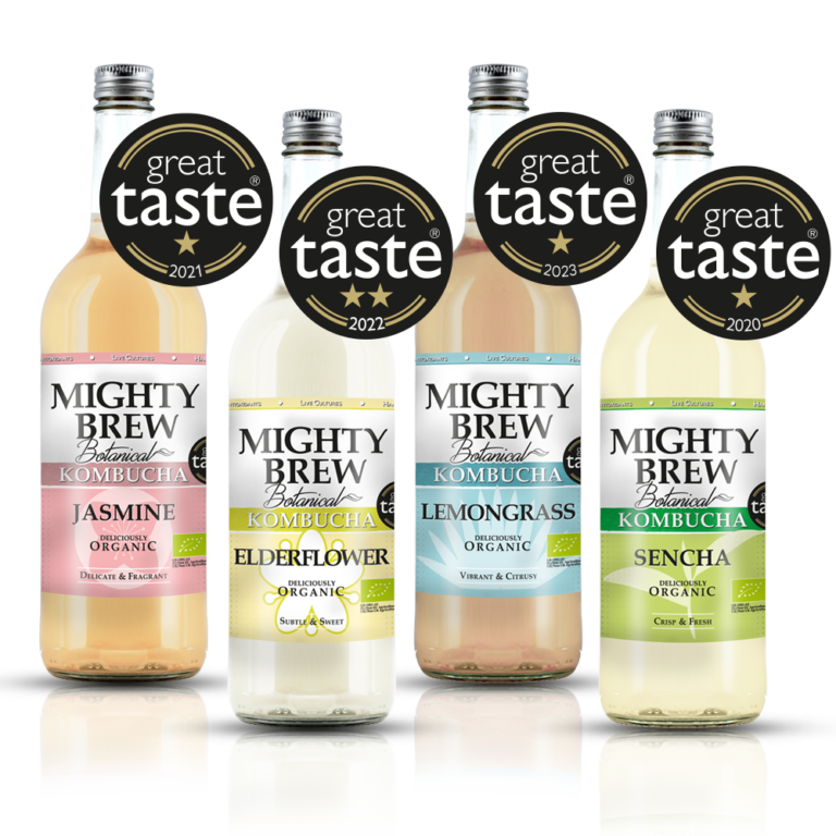 Organic Botanical Mixed Kombucha Case - Mighty Brew